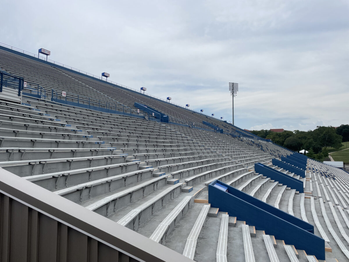 See inside David Booth Kansas Memorial Stadium ahead of its reopening ...